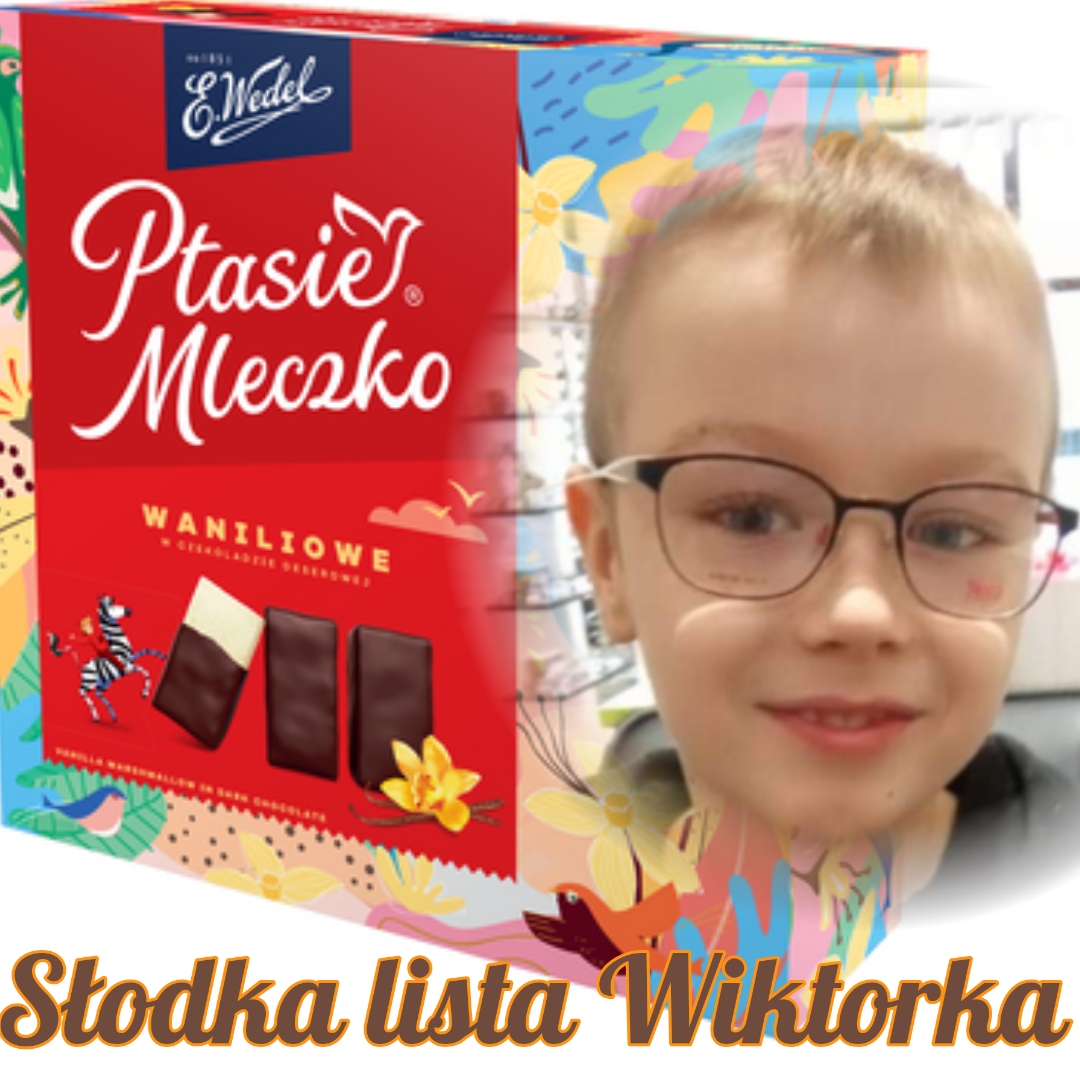Skarbonka Pomagacza Marta Szcześniak - Ptasie Mleczko Wiktorek ...